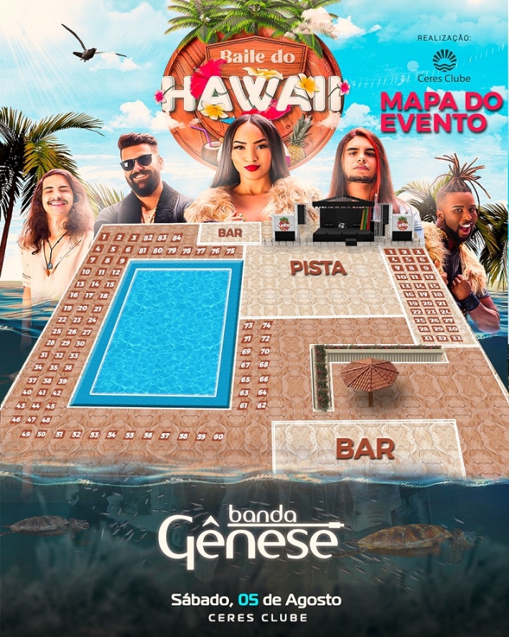 Jornal Populacional | Está de volta o baile do Havaí no Ceres Clube ...